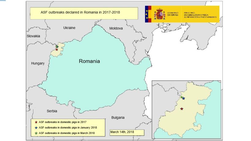 New ASF outbreak in domestic pigs in Romania - Swine news - pig333, pig ...