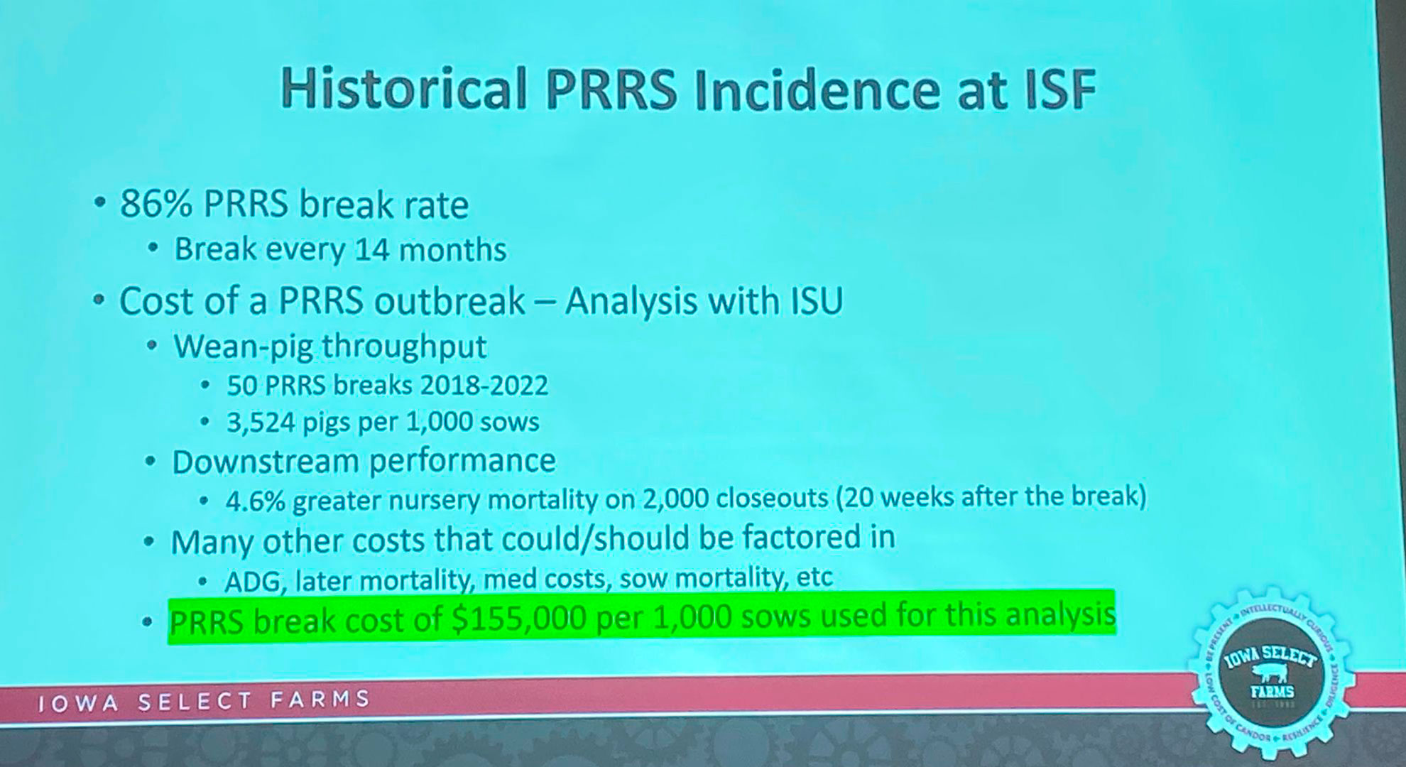 AASV 2023 - Reports - pig333, pig to pork community