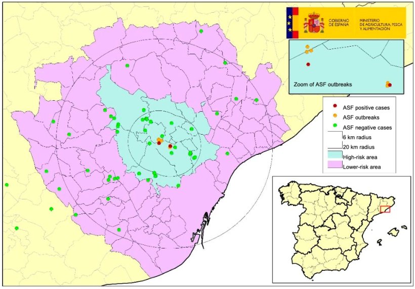 ASF in Spain: Three new cases confirmed in high-risk area - Swine news ...