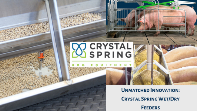 Unmatched Innovation: Crystal Spring Wet/Dry Feeders - Crystal Spring ...